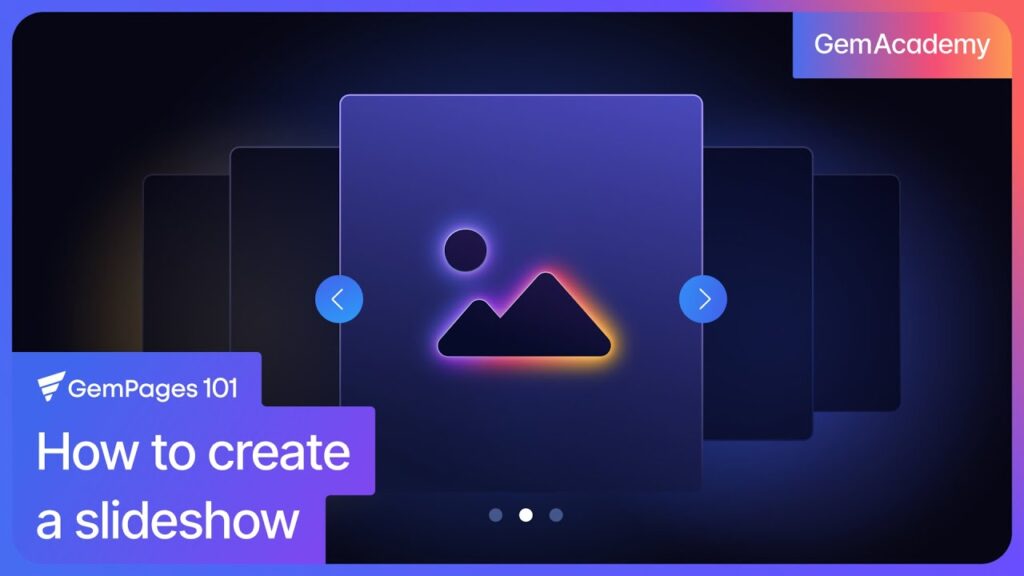 How to Create a Slideshow with Carousel & Hero Banner - GemPages Academy