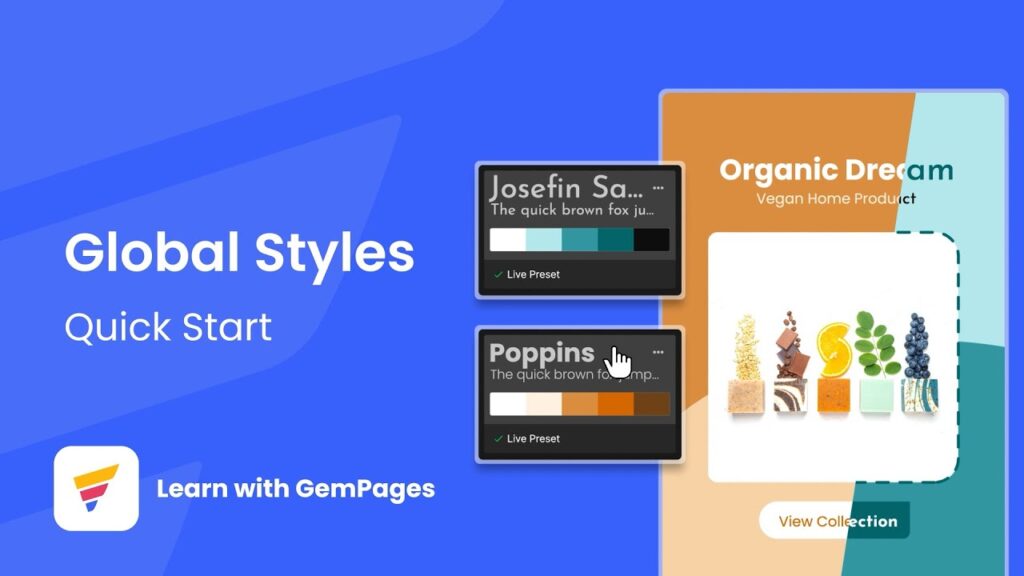 [GemPages v6] How To Use Global Styles For Design Consistency Across ...