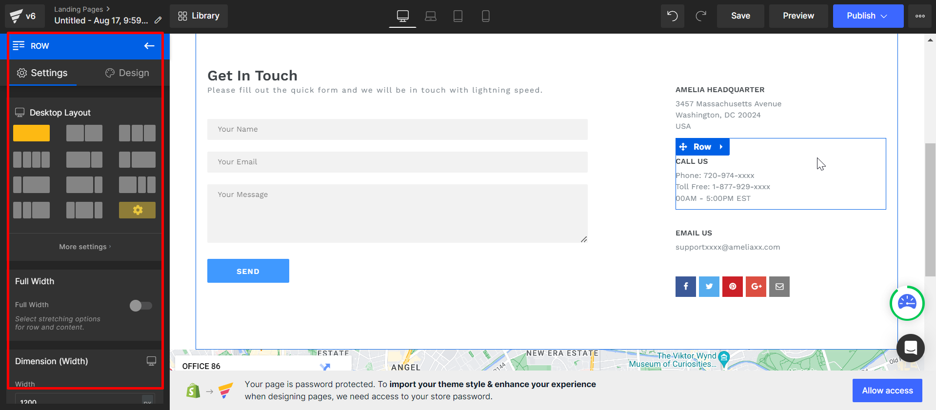 Create Contact Us Page with GemPages - GemPages Academy