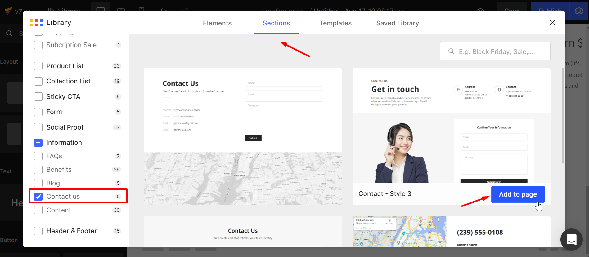 Create Contact Us Page with GemPages - GemPages Academy
